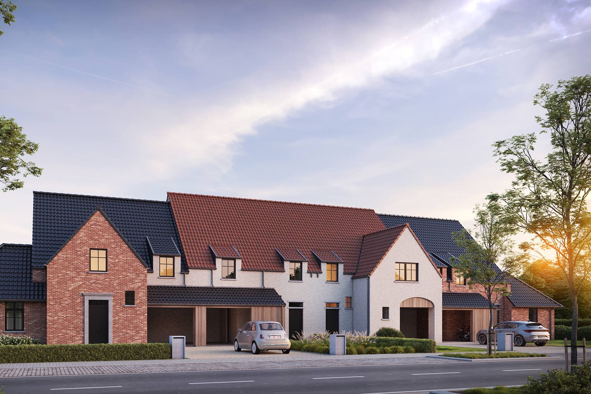 Wonen in Jabbeke met de zee op de achtergrond | Nieuwbouw Dumobil